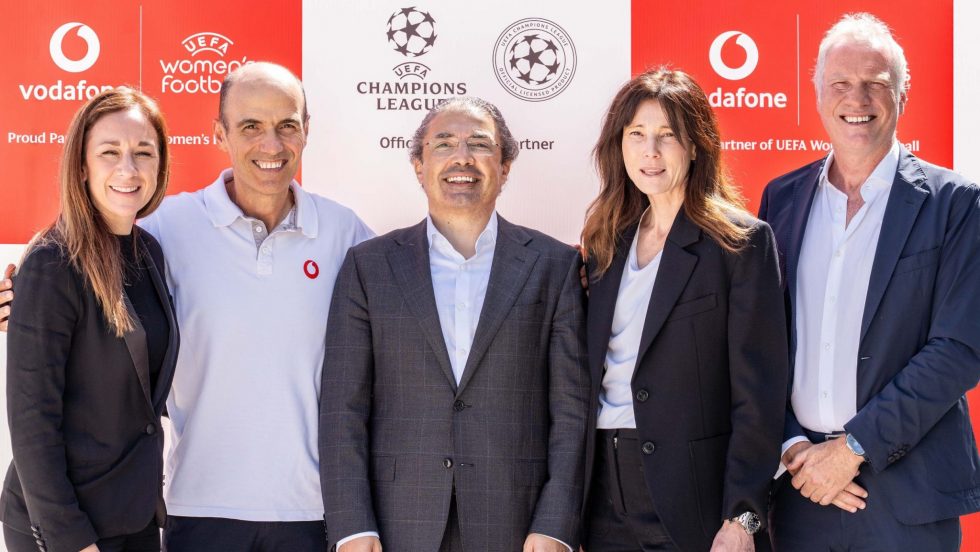 Vodafone dials in major UEFA football partnership - The Rise of Women’s ...